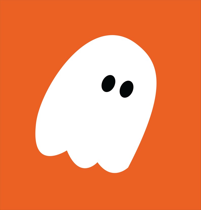 Ghost SVG Halloween Art Digital File Svg Png Ai Eps - Etsy