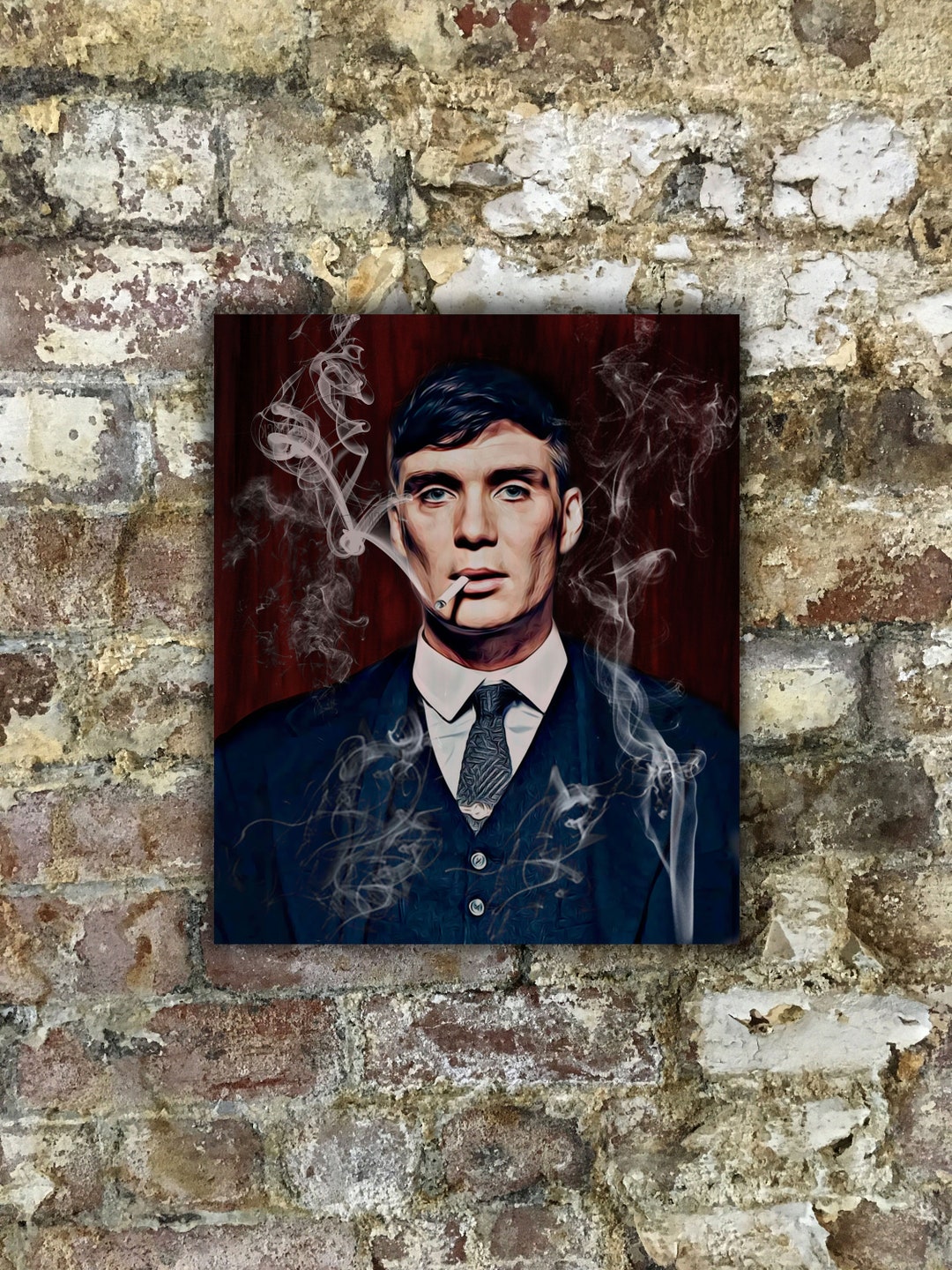 Peaky Blinders Canvas Print - Classic Thomas Shelby Artwork, Modern ...