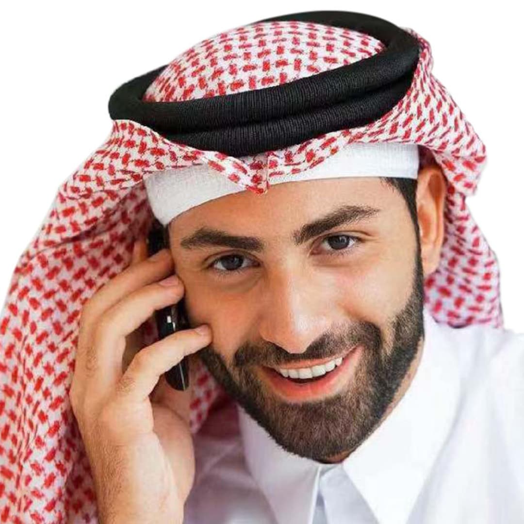 Sombreros musulmanes Turbante musulmán Arabia Saudita Ropa Bufanda musulmana Gorras para hombres ...