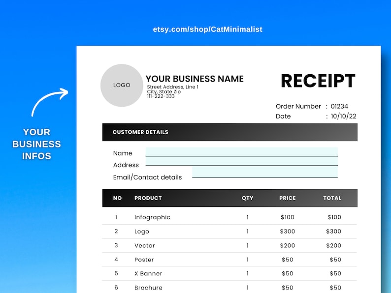 Professional Sales Invoice. Sales Receipt. Order Receipt. Payment ...