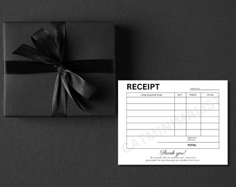 Small Business Receipts Receipts for Small Businesses Order Form Order ...