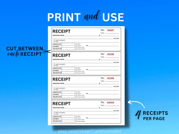 How Do I Print A Payment Receipt