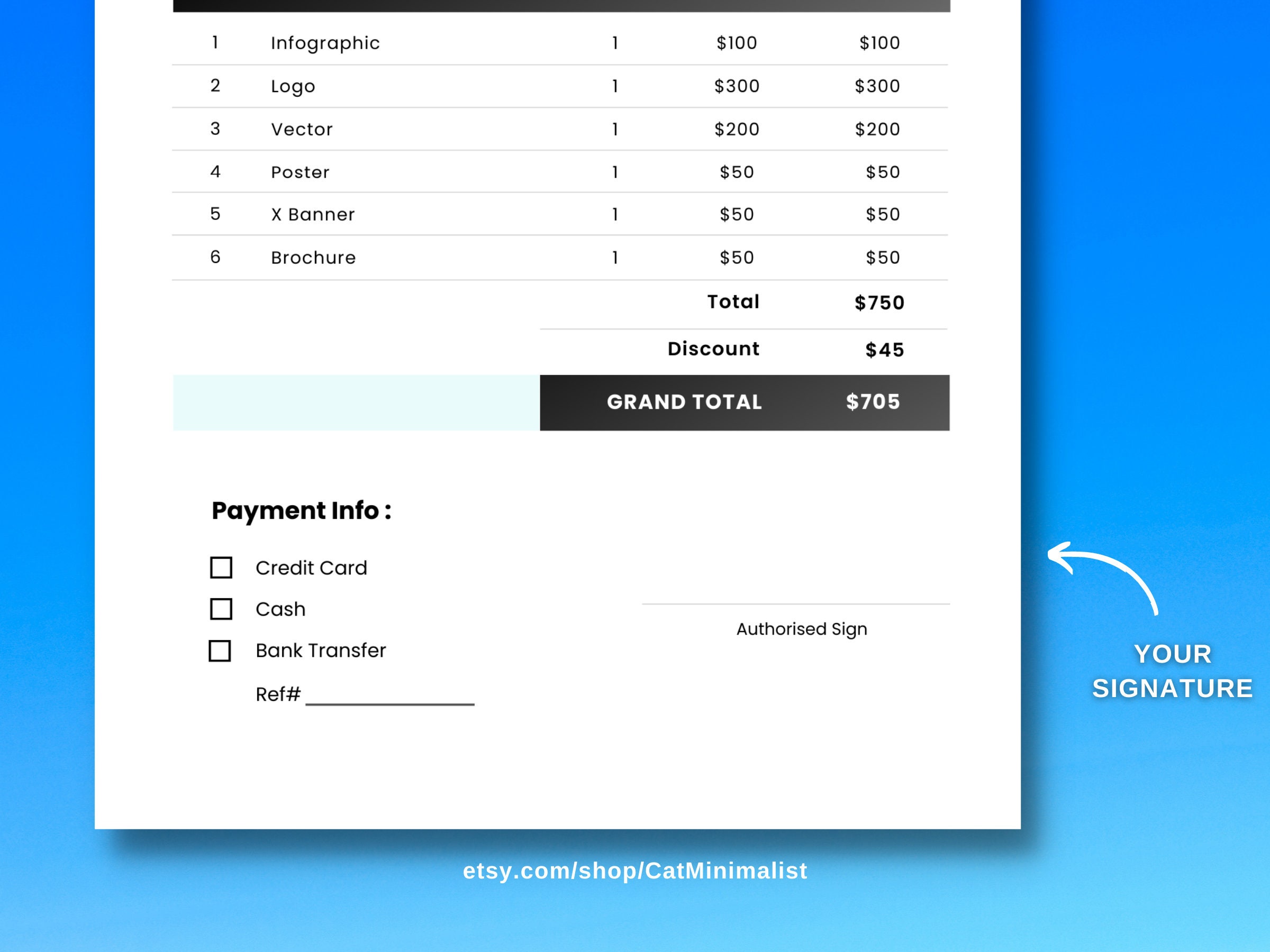 Professional Sales Invoice. Sales Receipt. Order Receipt. Payment ...
