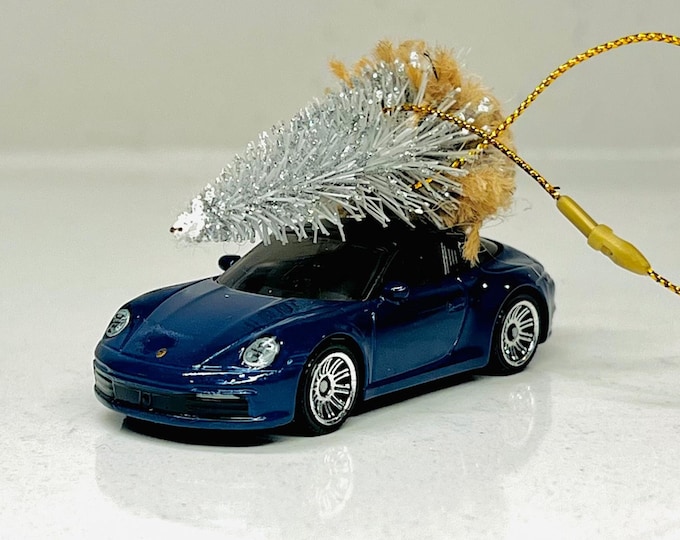 Porsche 911 Targa Christmas Ornament, Diecast Car 1:64 - Etsy