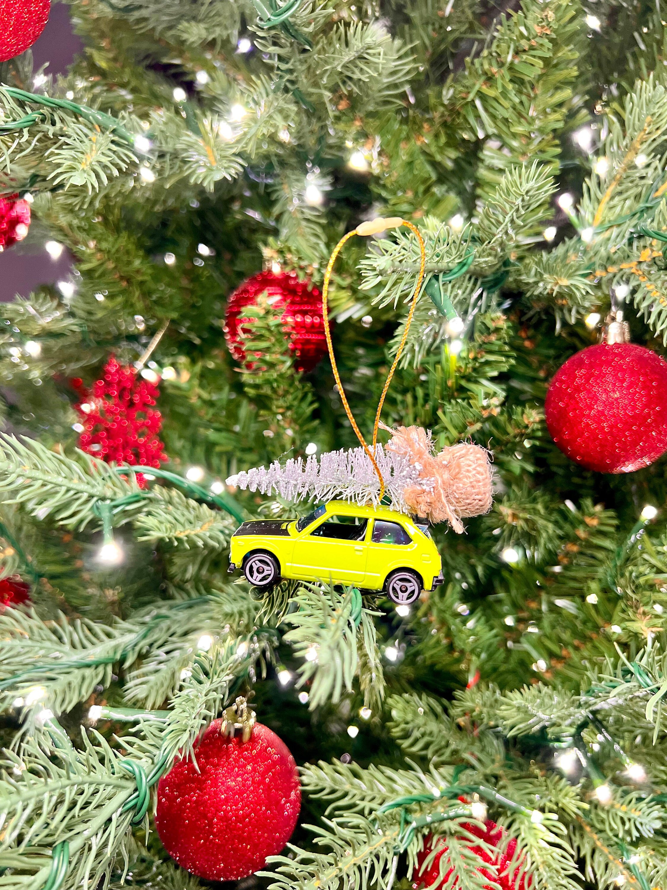 73 Honda Civic Christmas Ornament 1:64 Hotwheels Diecast JDM Stocking ...