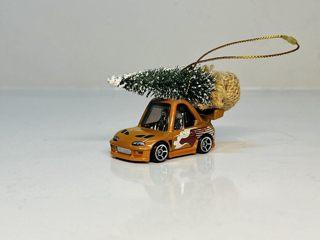 Toyota Supra Christmas Ornament 1:64 Hotwheels Diecast JDM Stocking ...