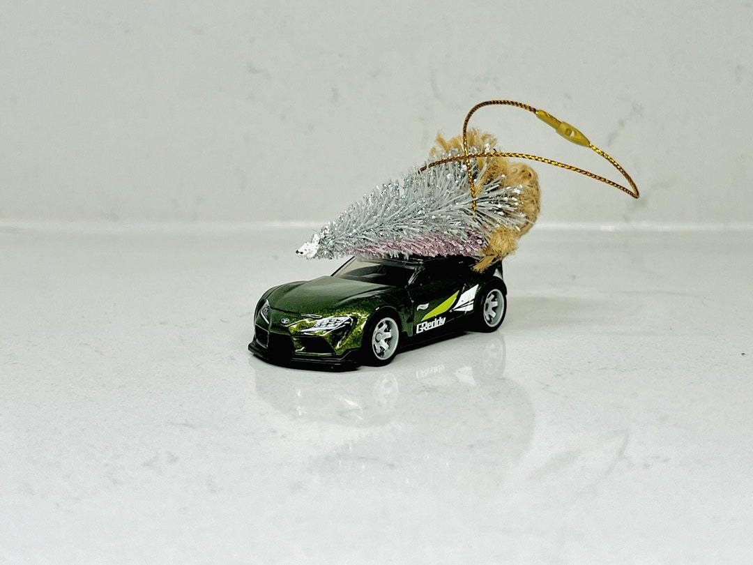 2020 Toyota Supra Christmas Ornament 1:64 Hotwheels Diecast Stocking ...
