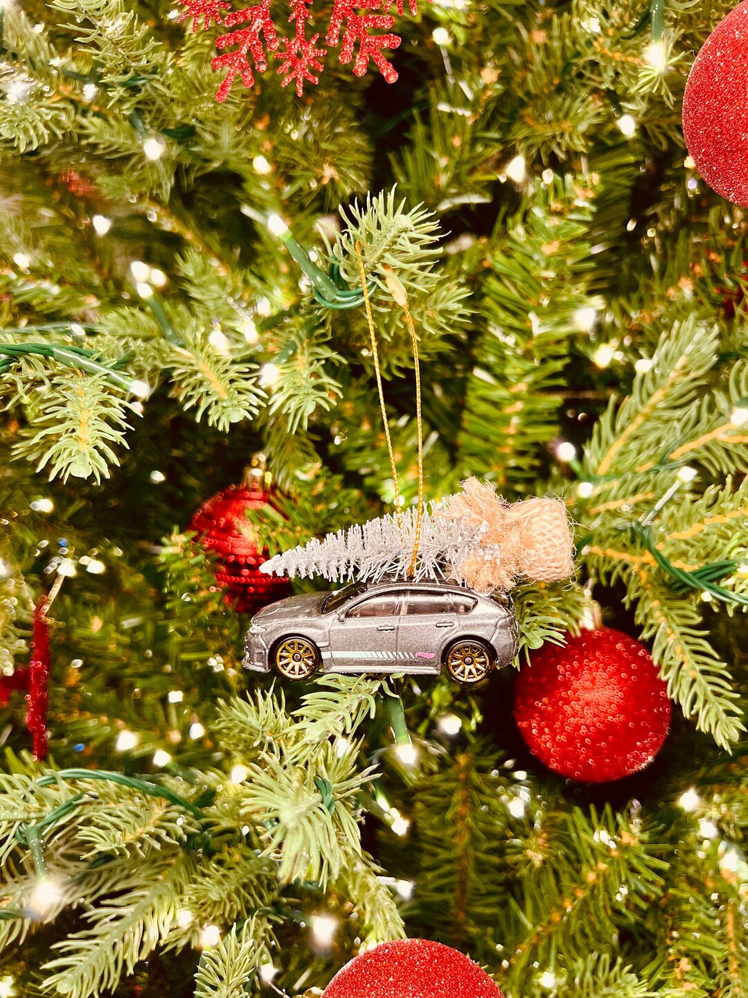 1 64 Subaru WRX STI Hatchback JDM Christmas Ornament Hotwheels Subaru ...