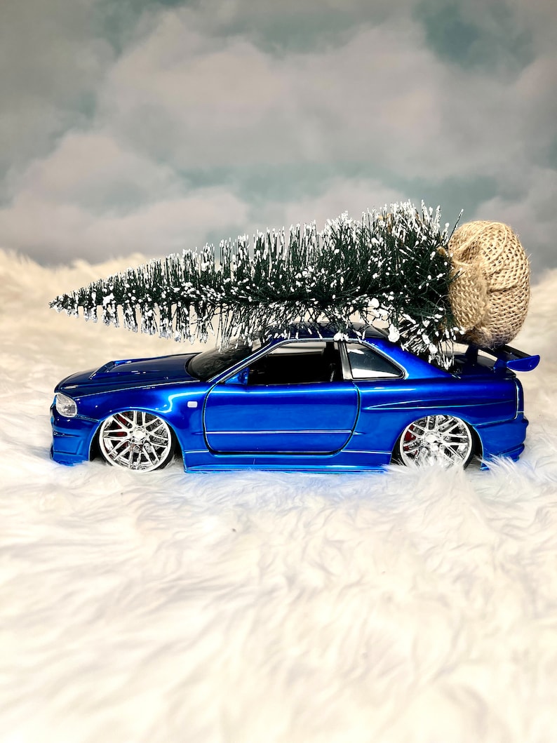 Nissan Skyline R34 GT-R Diecast Christmas Gift 1 24 Nissan Skyline ...