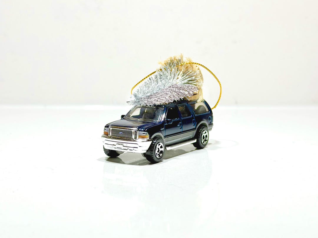 2004 Ford Excursion Christmas Ornament, 1/64 Diecast Toy Truck ...