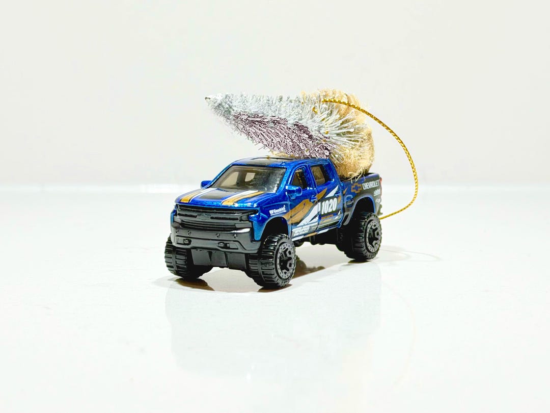 2019 Chevy Silverado Trail Boss Christmas Ornament, 1/64 Chevrolet ...