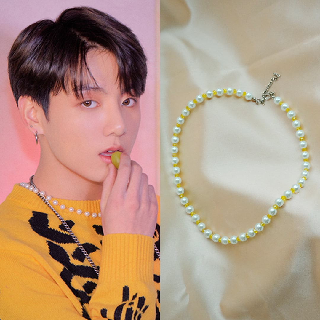 BTS JK Jeon Jungkook Necklace - Etsy