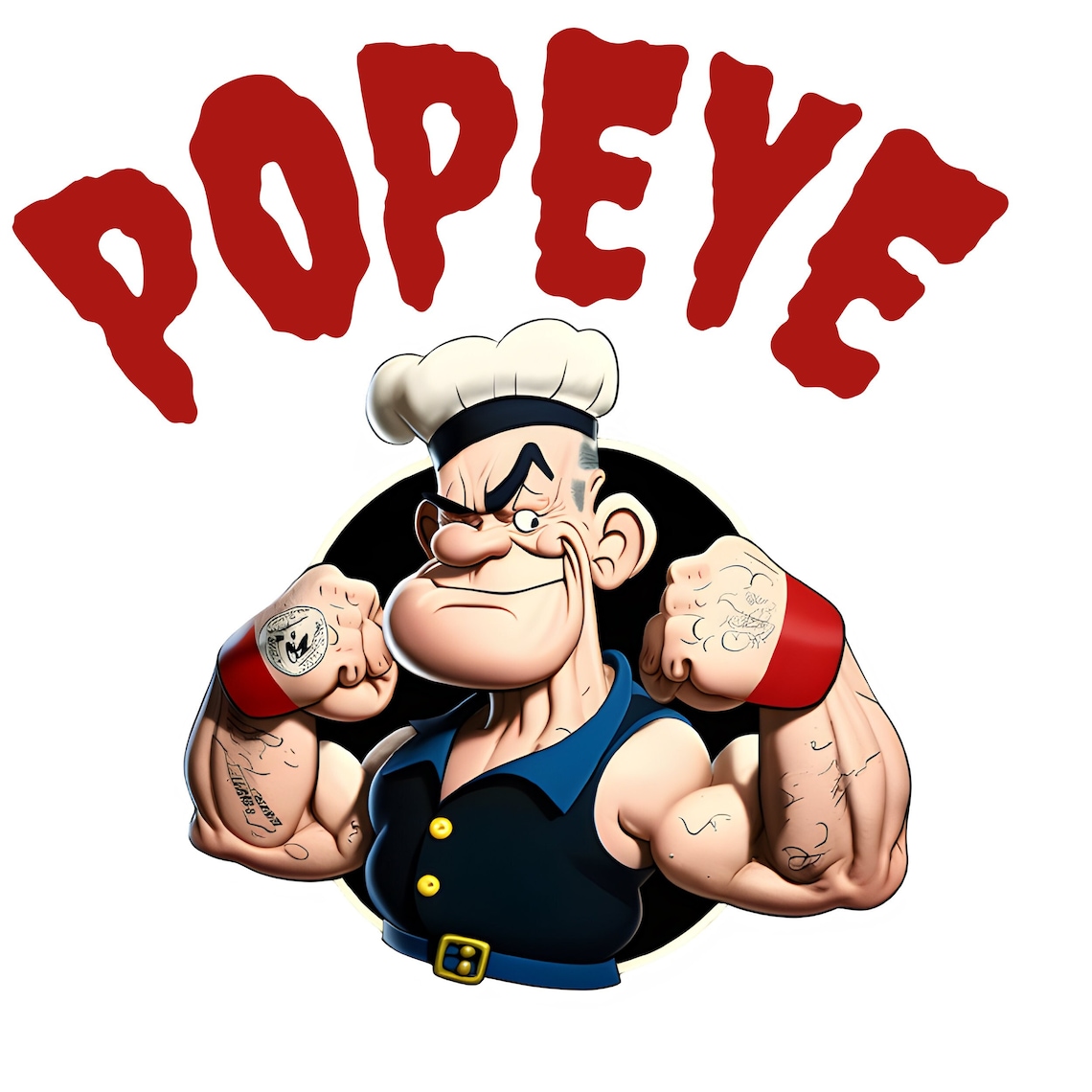 Popeye PNG Popeye Design Popeye Graphic Popeye Vector - Etsy