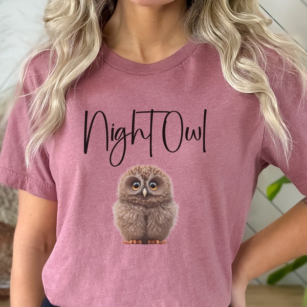 Owl T Shirt - Etsy