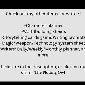 Digital or Printable Fantasy Worldbuilding Workbook Magic System Guide ...