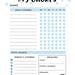 Fun Kids Chore Chart Printable: Daily & Weekly Task Tracker (PDF) - Etsy
