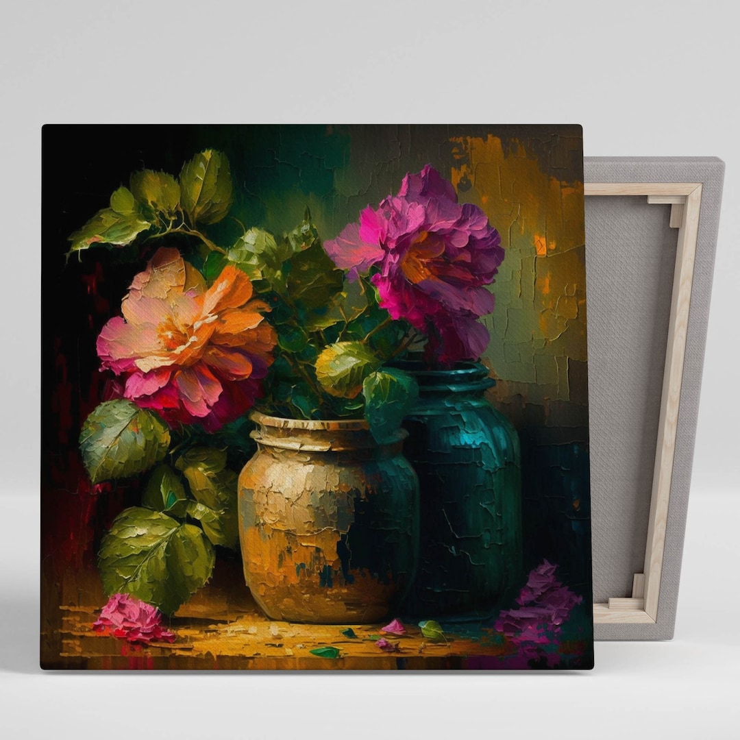 Flower Wall Art, Canvas or Poster, Beautiful Flower Art , Home Decor ...