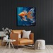 Goldfish Art Aquarium, Canvas or Poster, Fish Wall Art, Fancy Goldfish ...