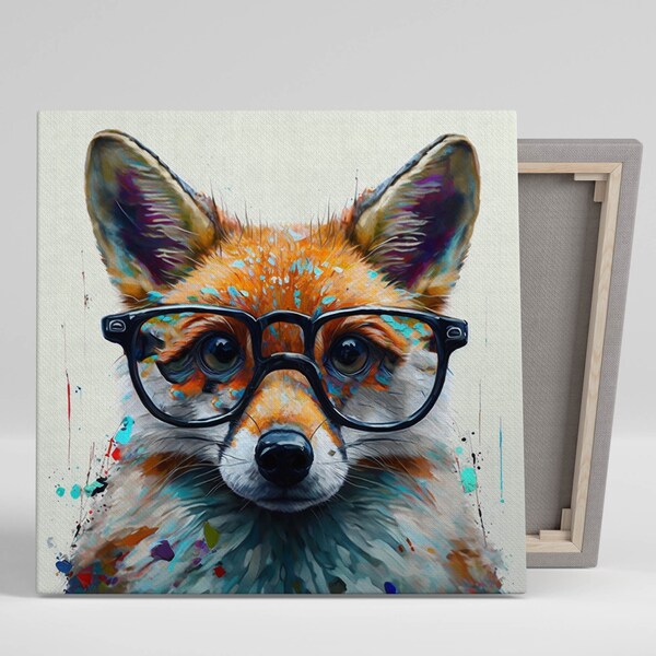 Fox Print - Etsy