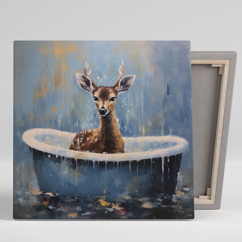 Modern Deer Decor - Etsy