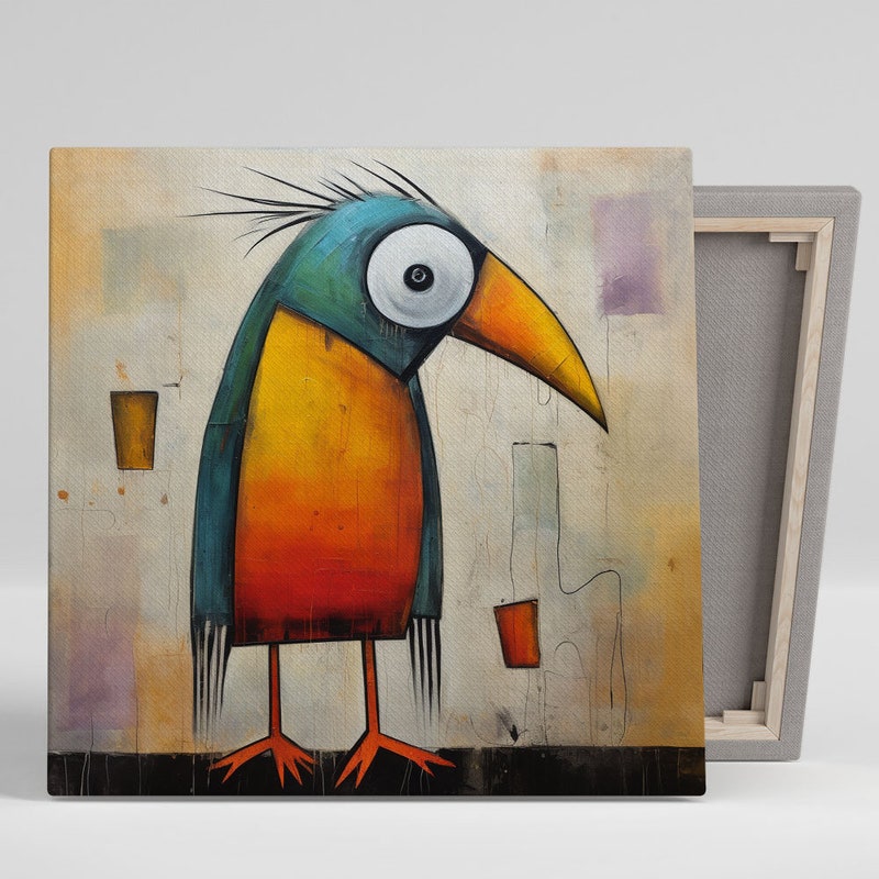 Abstract Bird Art - Etsy