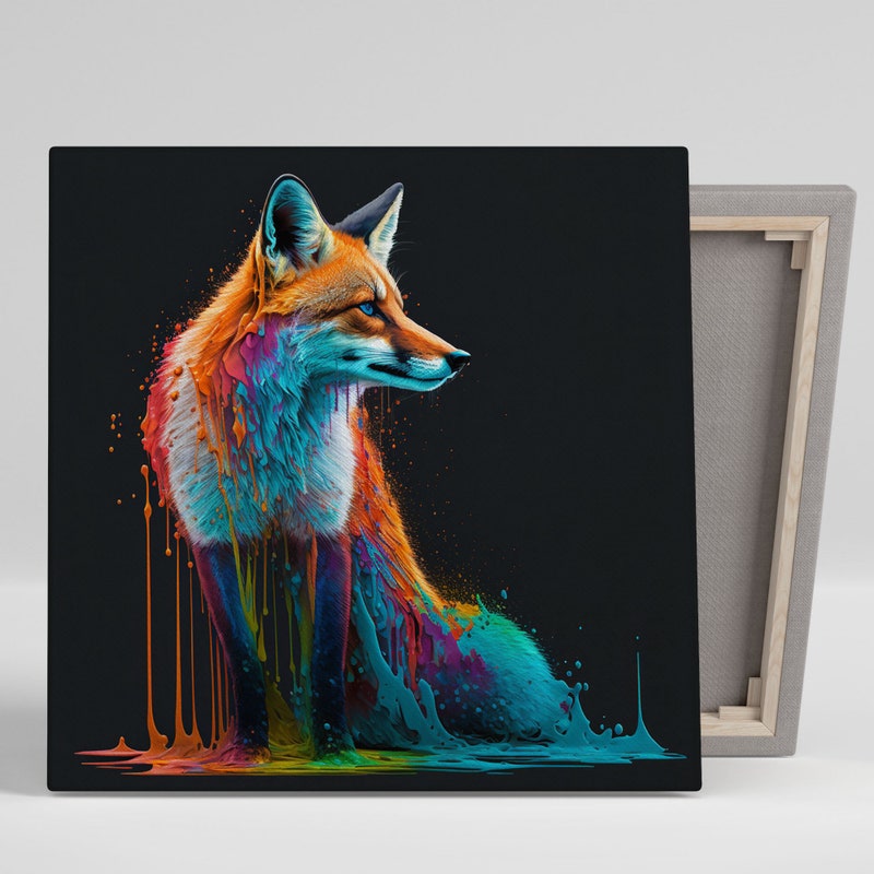 Fox Art - Etsy