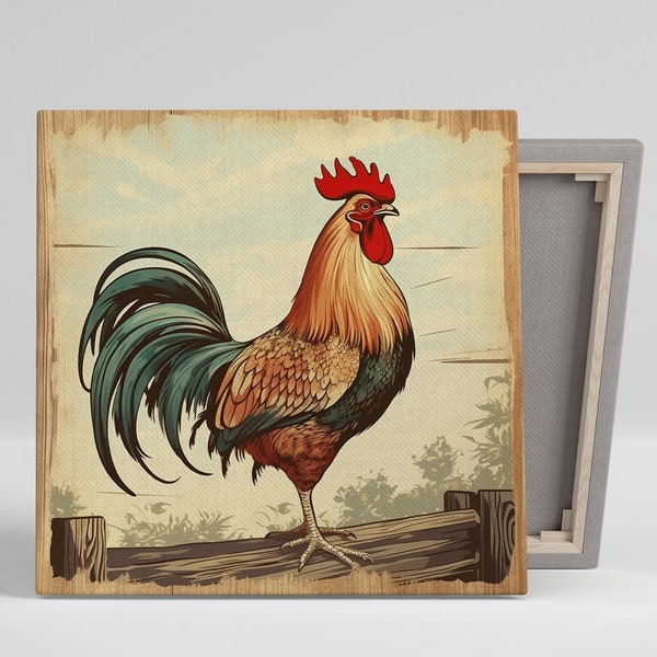 Rooster Decor - Etsy
