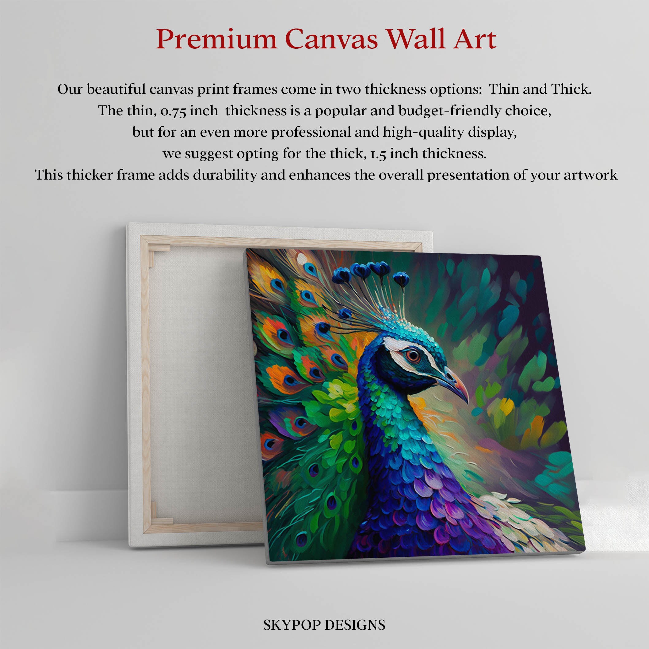 Peacock Wall Art Peacock Decor Peacock Home Decor Peacock - Etsy