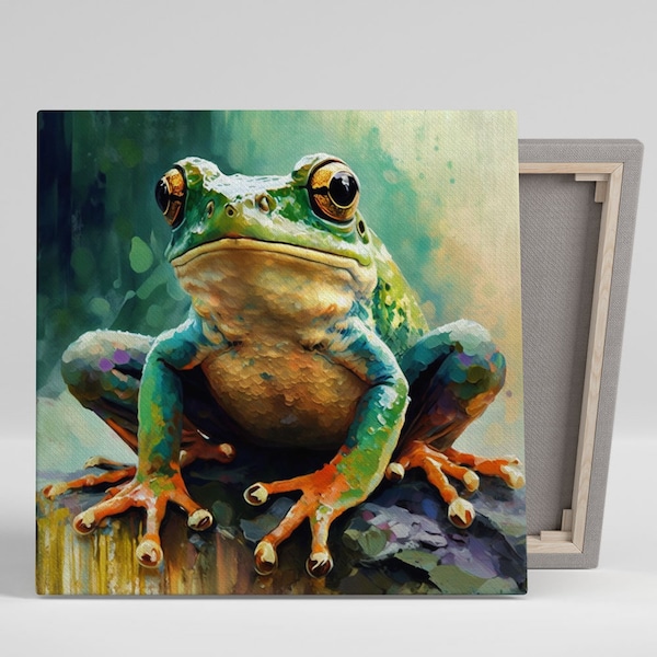 Whimsical Frog Wall Art - Etsy