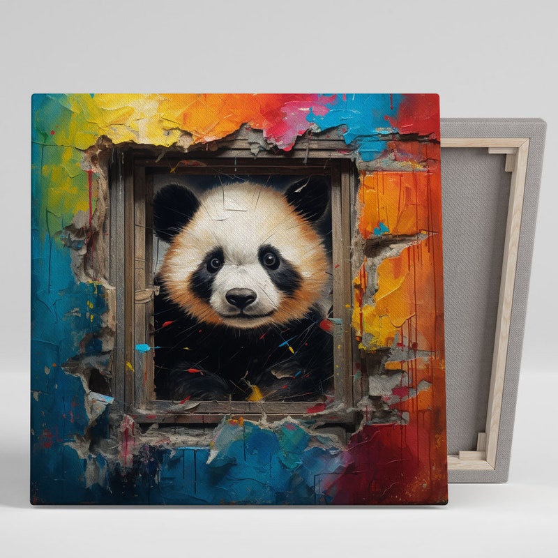 Panda Wall Art - Etsy
