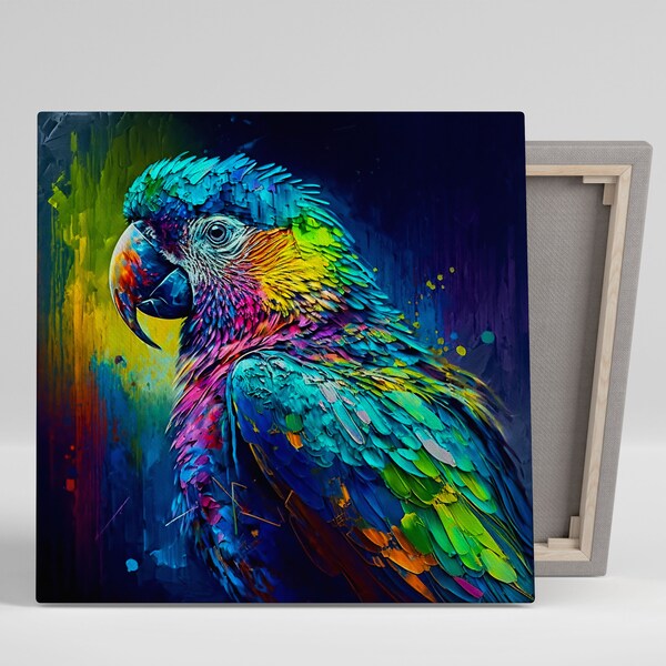 Parrot Poster - Etsy