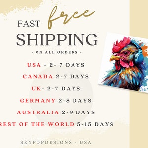 Funky Rooster Beats Art, Canvas or Poster, Pop Art Eclectic Decor ...