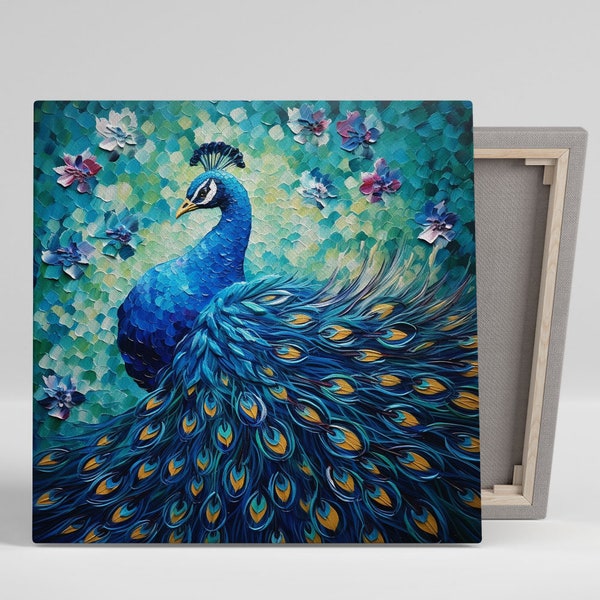 Peacock Wall Decor - Etsy