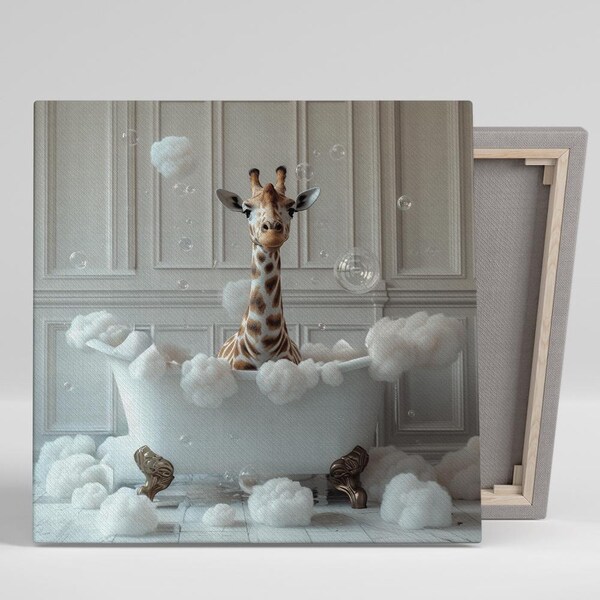 Giraffe Bathroom Etsy