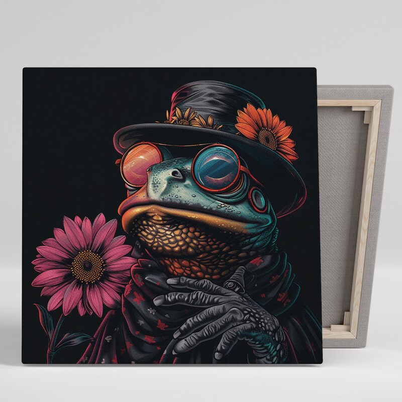 Gentleman Frog - Etsy
