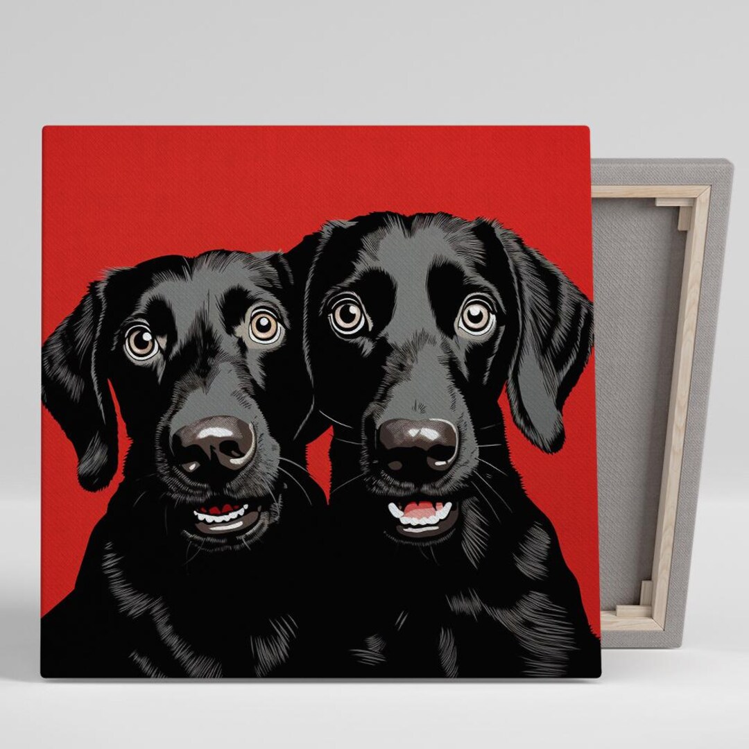 Labrador Retriever Art, Canvas or Poster, Animal Modern Minimalist ...