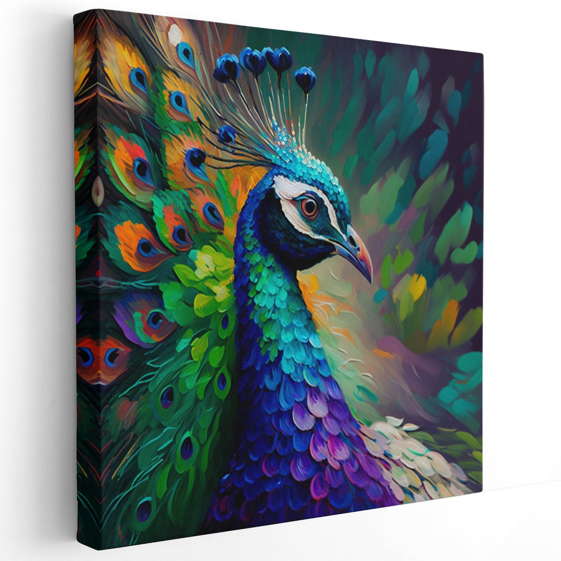 Peacock Wall Art Peacock Decor Peacock Home Decor Peacock Etsy