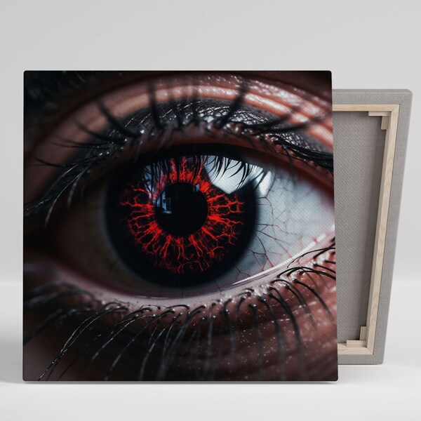 Red Contemporary Art - Etsy