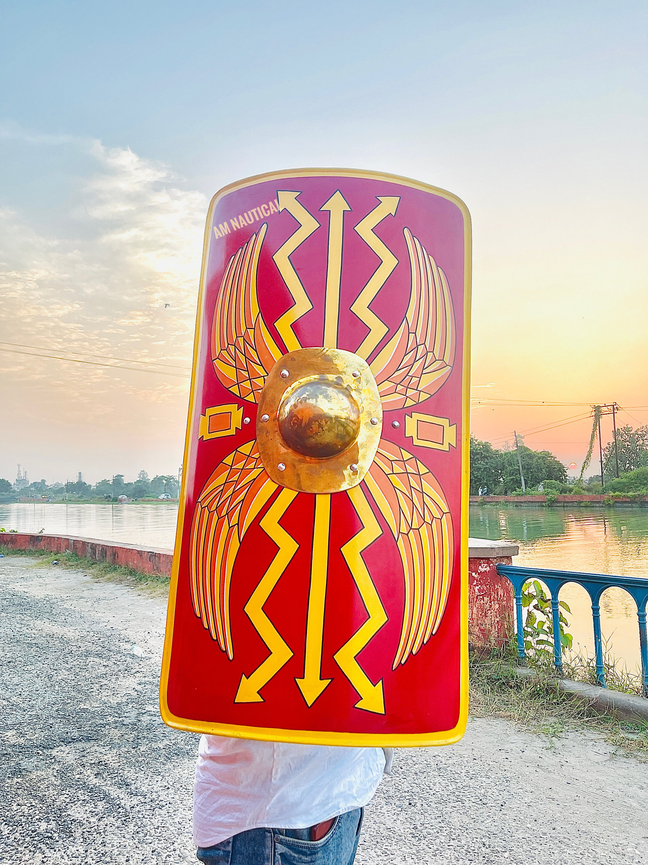 Medieval Roman Shield Valhalla Viking Shield Battle Ready Shield for ...