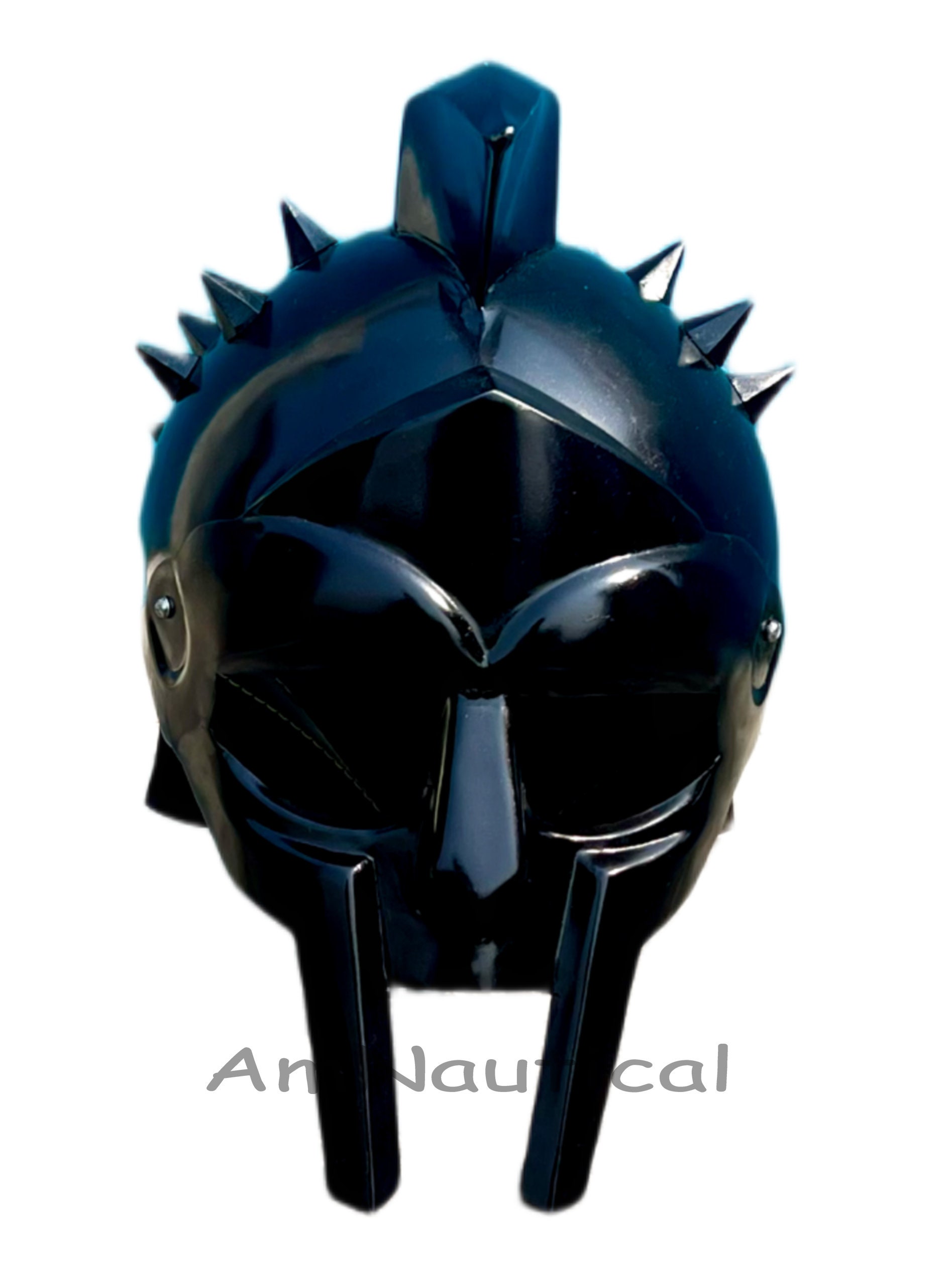 Gladiator Maximus Medieval Armor Helmet Knight Spartan Helmet - Etsy