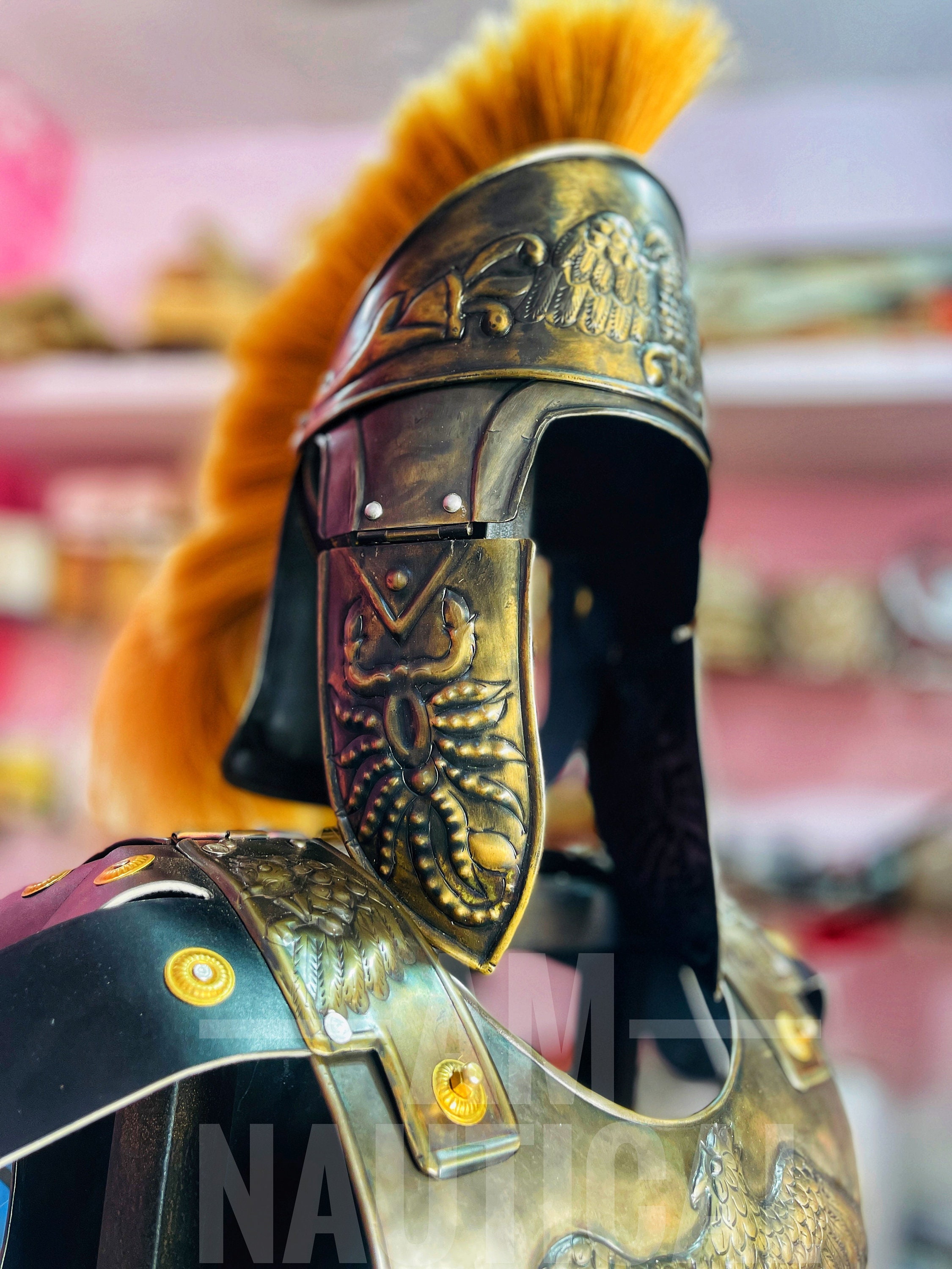 Antique Handmade Medieval Roman Muscle Cuirass Armor Suit Best ...