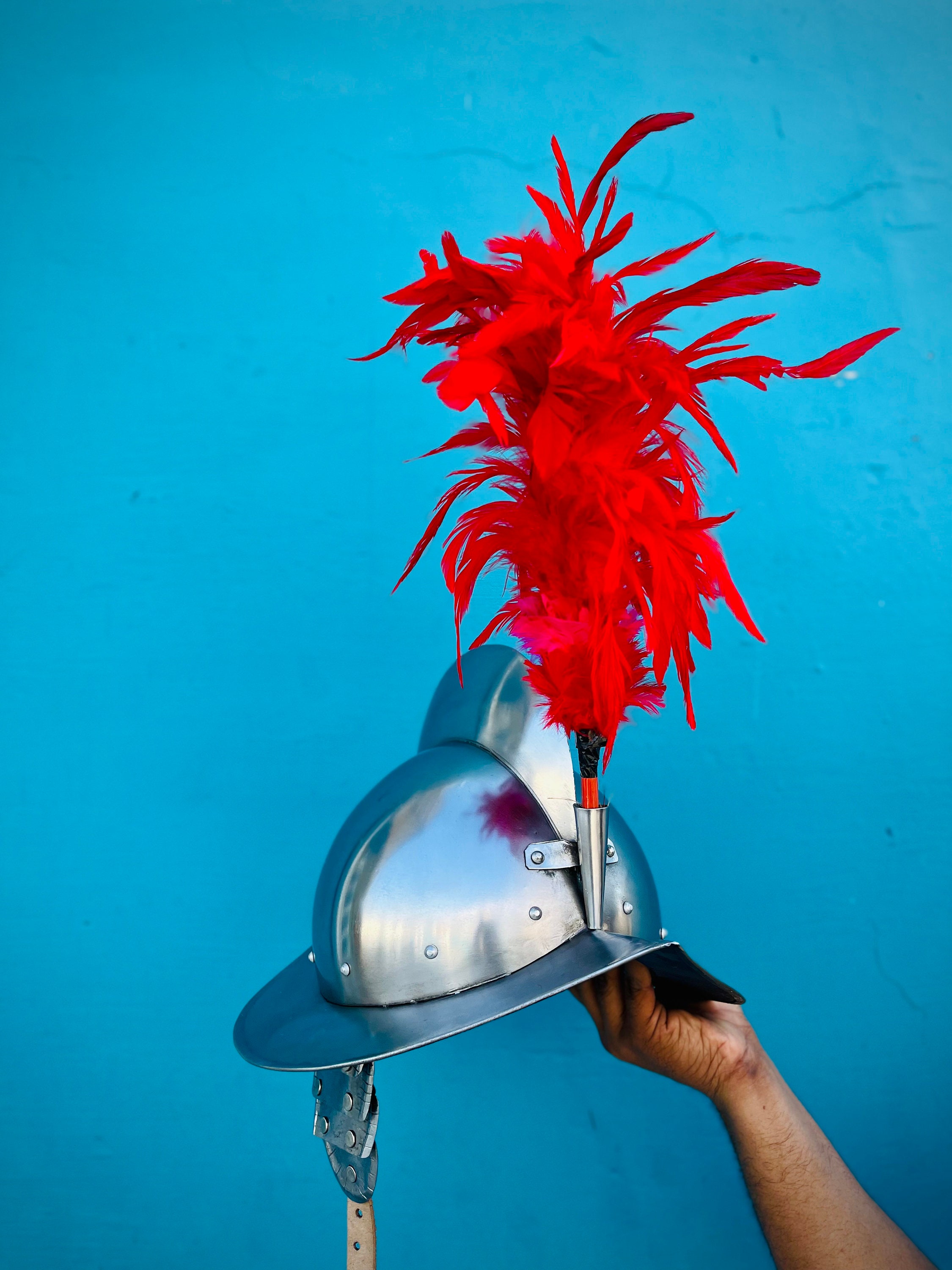 Handmade Morion Spanish Helmet Wearable Costume Kettle Hat - Etsy