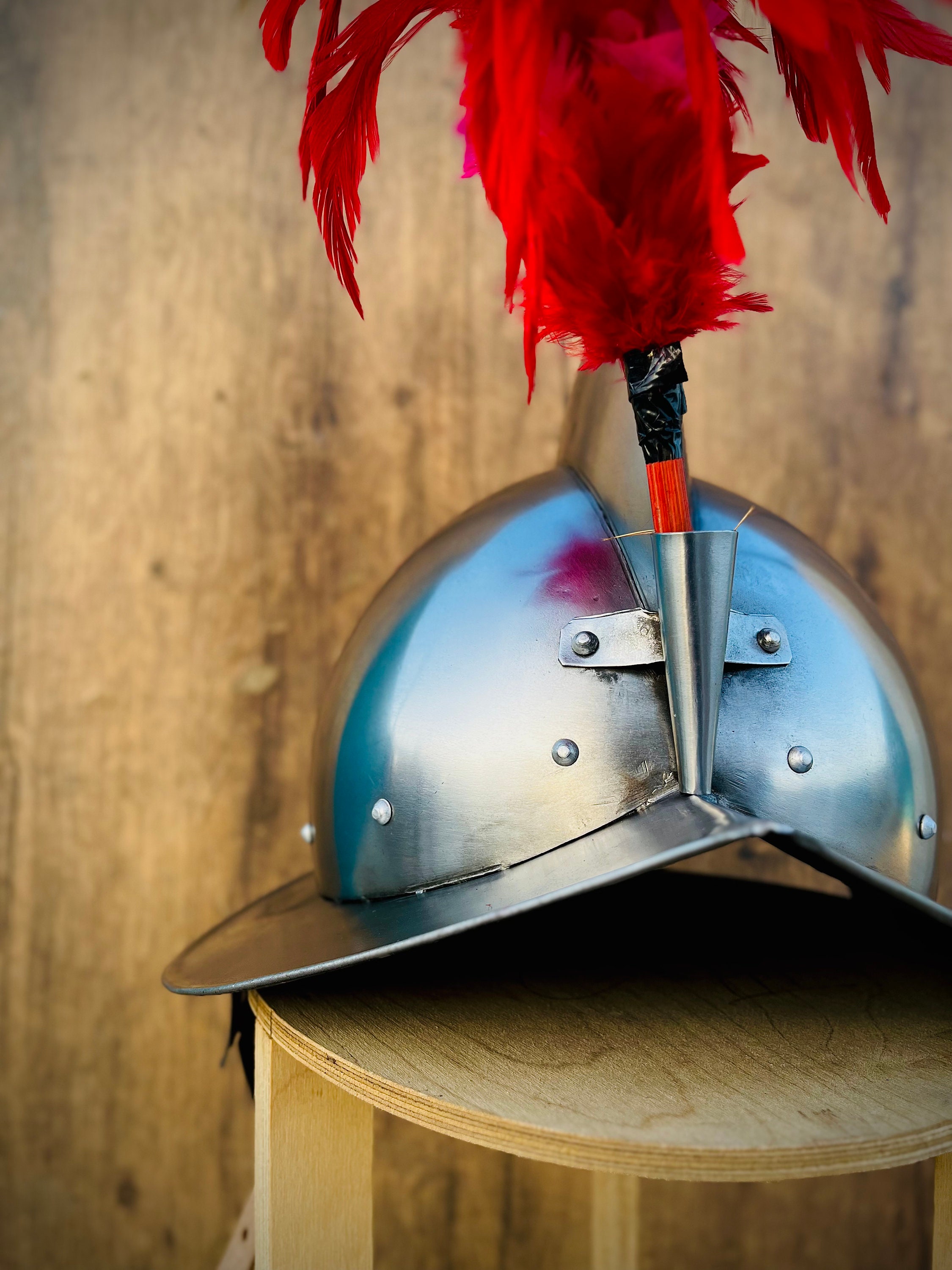 Handmade Morion Spanish Helmet Wearable Costume Kettle Hat - Etsy