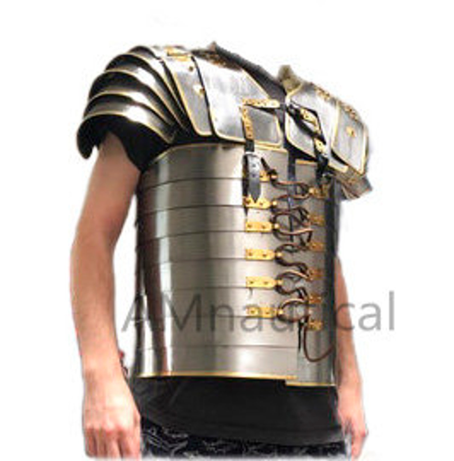 Lorica Segmentata Roman Soldier Military Body Armor Suit - Vintage Home ...