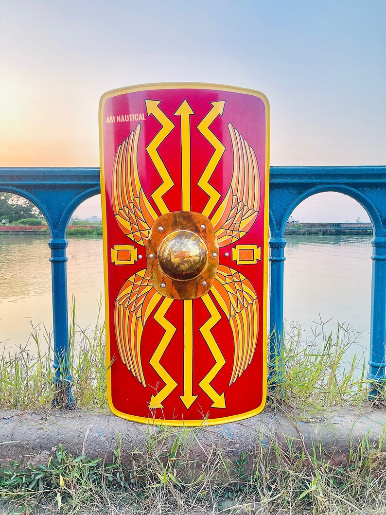 Medieval Roman Shield Valhalla Viking Shield Battle Ready Shield for ...