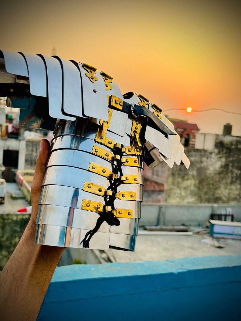 Lorica Segmentata Roman Soldier Military Body Armor Suit - Vintage Home ...