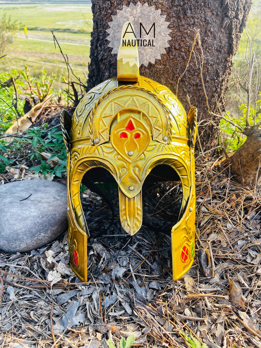 Medieval Steel Theoden Rohan King Helmet/lotr Eleven Helmet - Etsy