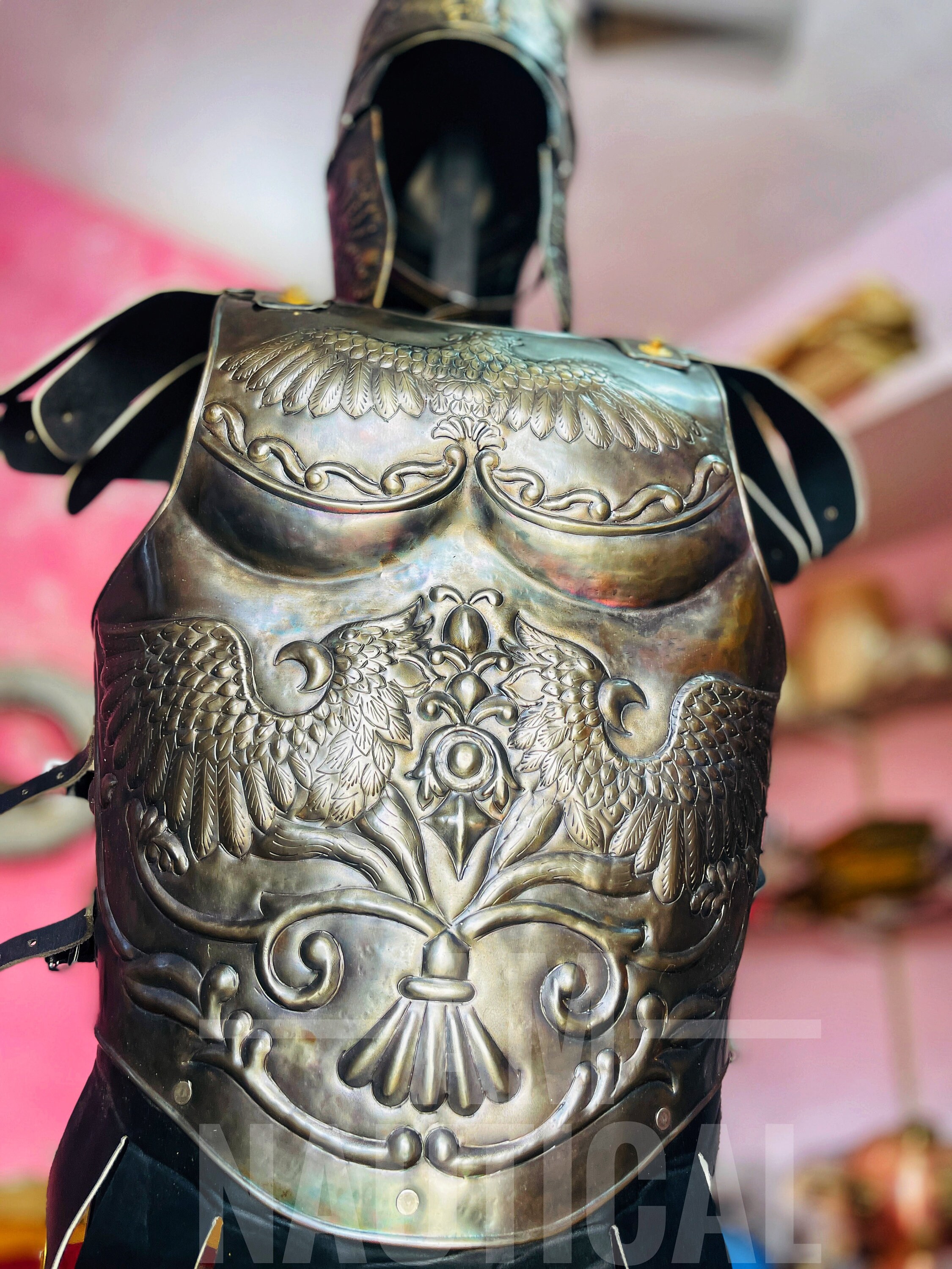 Antique Handmade Medieval Roman Muscle Cuirass Armor Suit Best ...