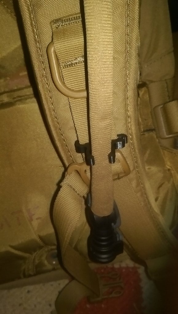 Drinking Tube Clip Molle Hydration Bladder Drinking Straw Tube Trap ...