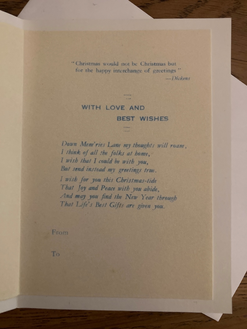 Vintage Handmade 1930s Christmas Cards With Paper Insert Packs - Etsy UK